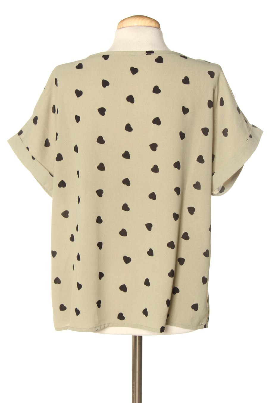 Blusa de manga corta de PERCENTIL de la talla M, de color verde