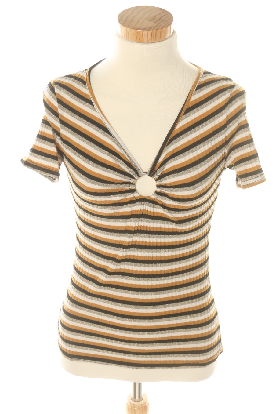 Camiseta de Cache cache de la talla S, de color rayas