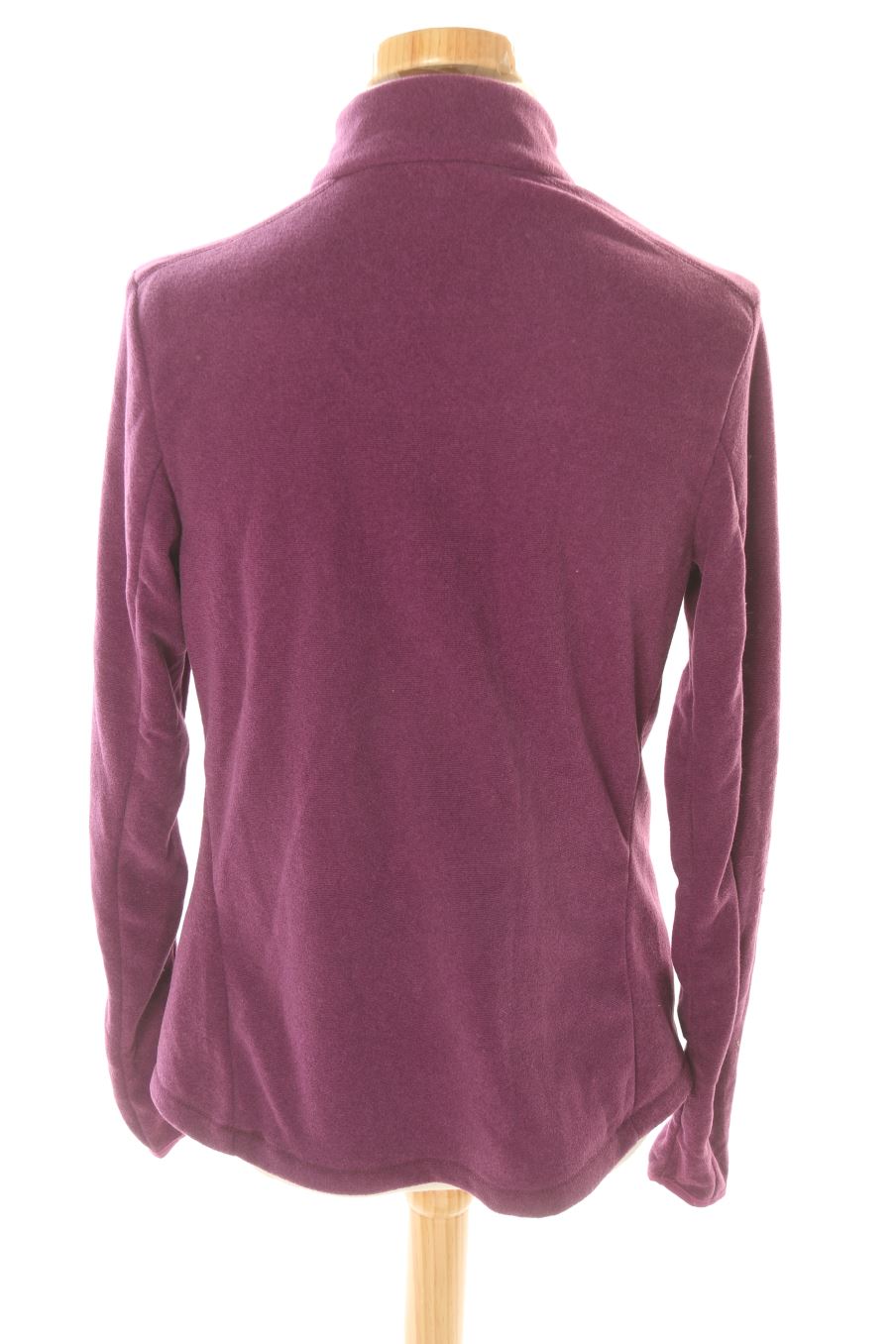 Sudadera de Quechua (DECATHLON) de la talla M, de color morado
