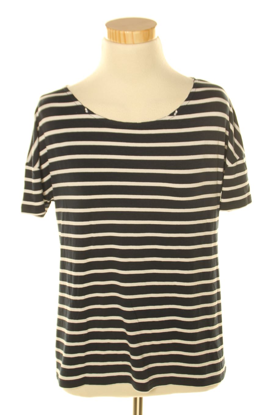 Camiseta de Fox silver de la talla M, de color rayas