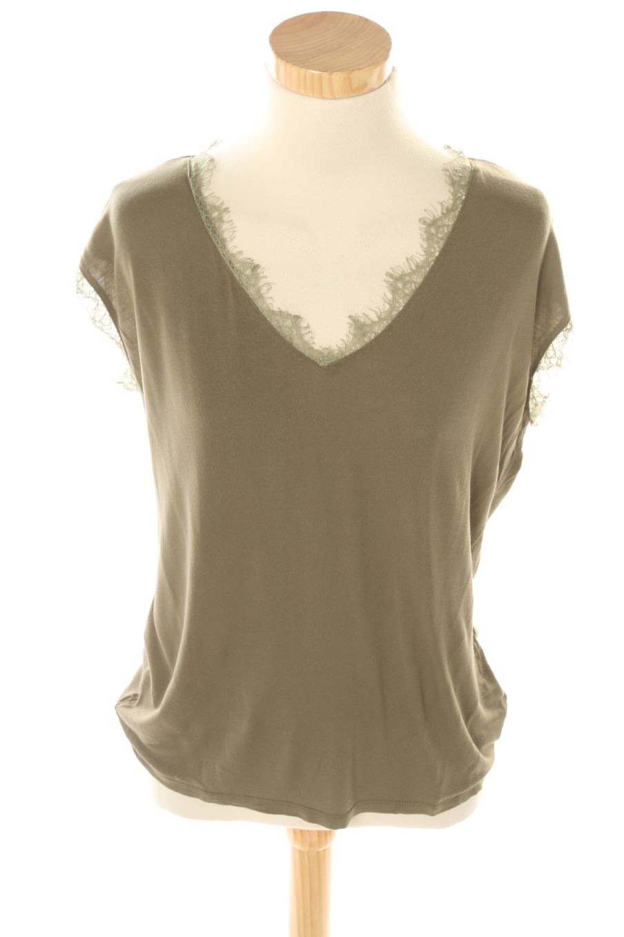 Camiseta de Cache cache de la talla S, de color verde