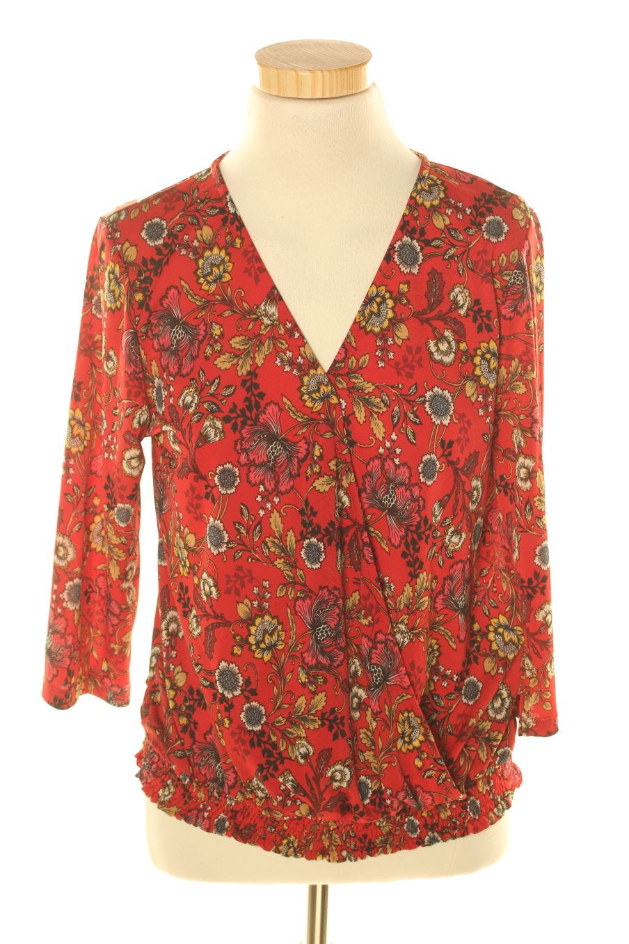 Blusa de manga larga de Cache cache de la talla M, de color flores