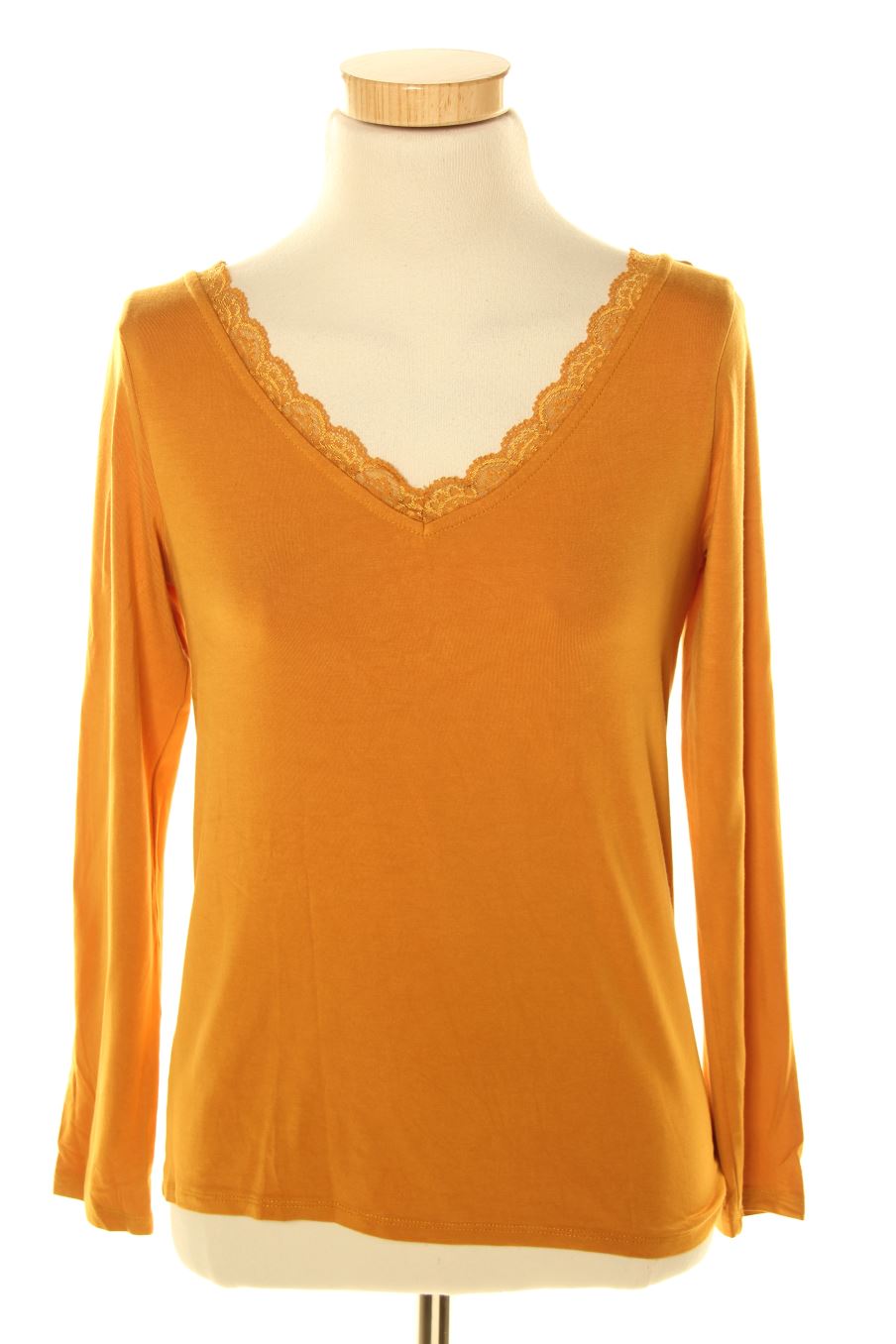 Camiseta de manga larga de Cache cache de la talla M, de color mostaza